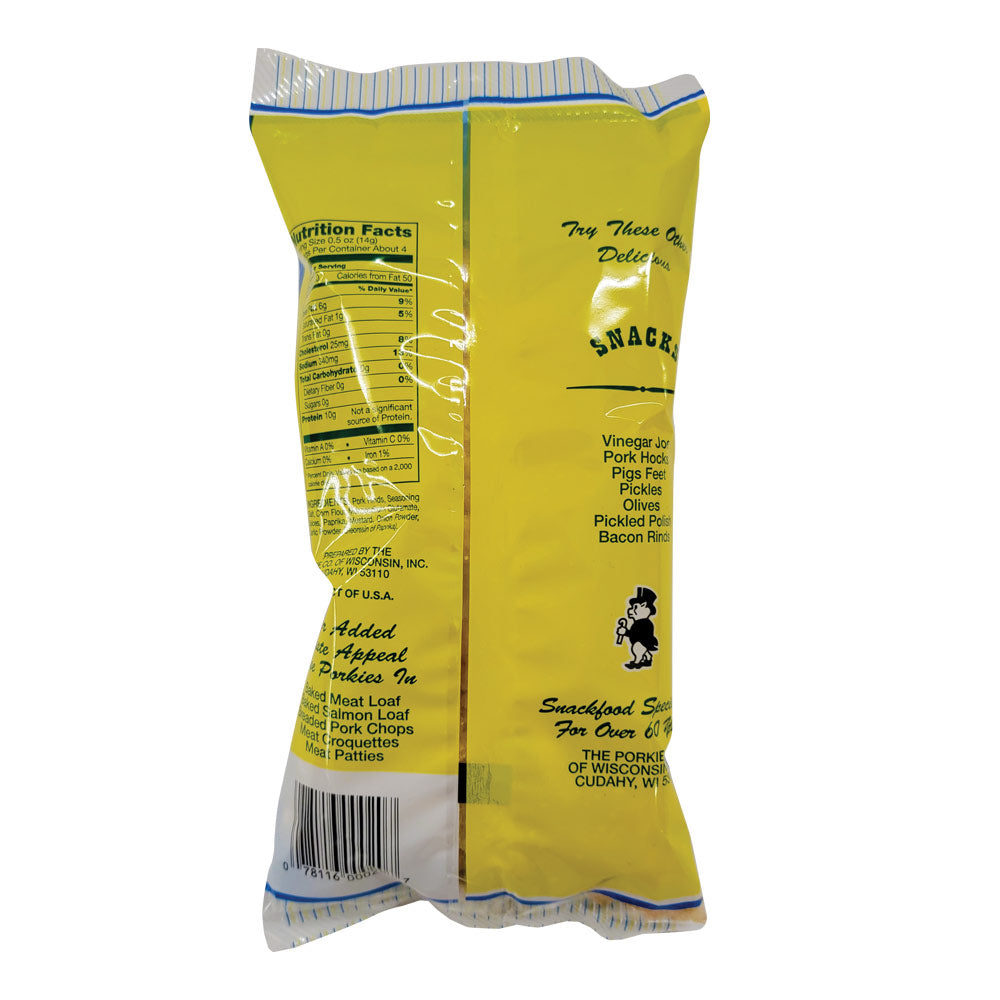 Porkie's Regular Flavored Pork Rinds - 1.75oz – Pork King Good